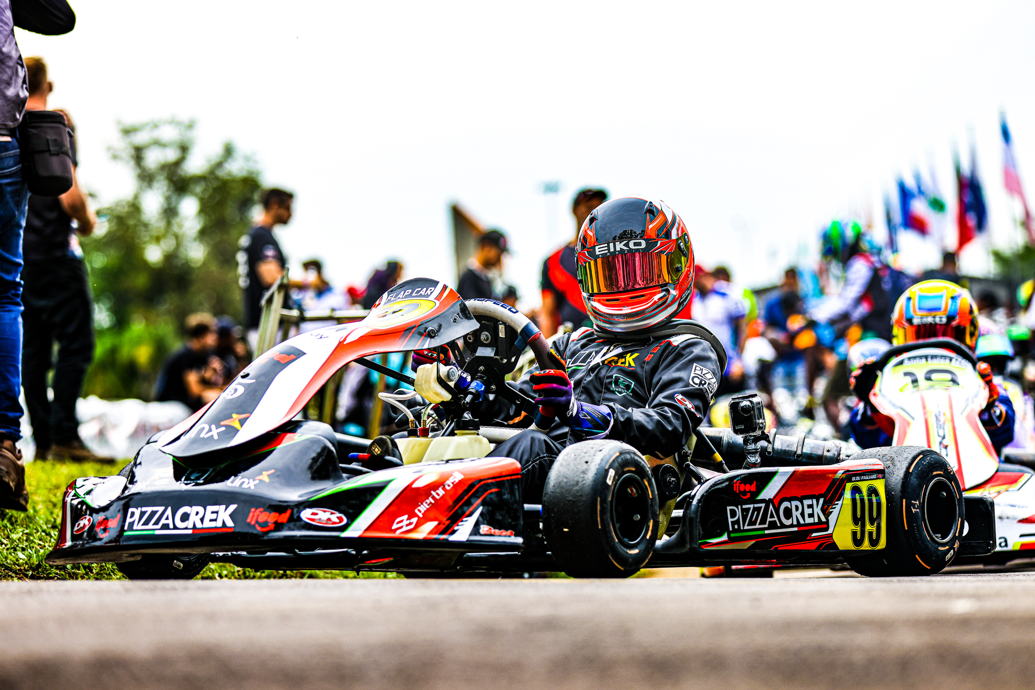 Guerreiro, Dudu Pagliaro é um dos quinze pilotos mais rápidos do Brasil na categoria F4 Jr ...