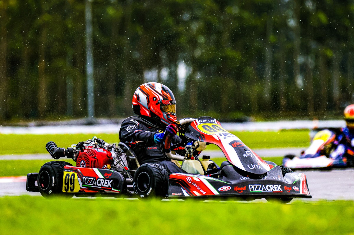 Guerreiro, Dudu Pagliaro é um dos quinze pilotos mais rápidos do Brasil na categoria F4 Jr ...
